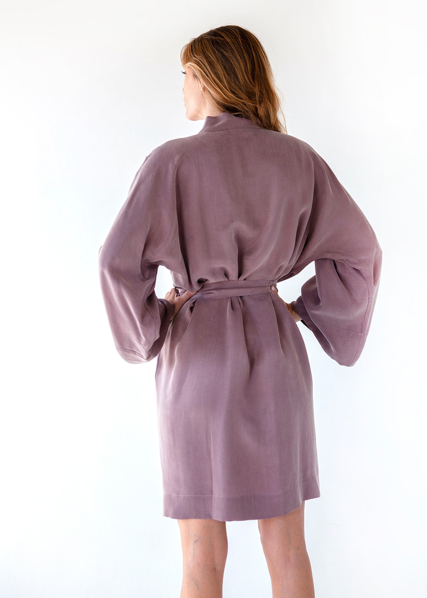 Mini Kimono Robe - sustainable vegan silk for the modern you – niLuu