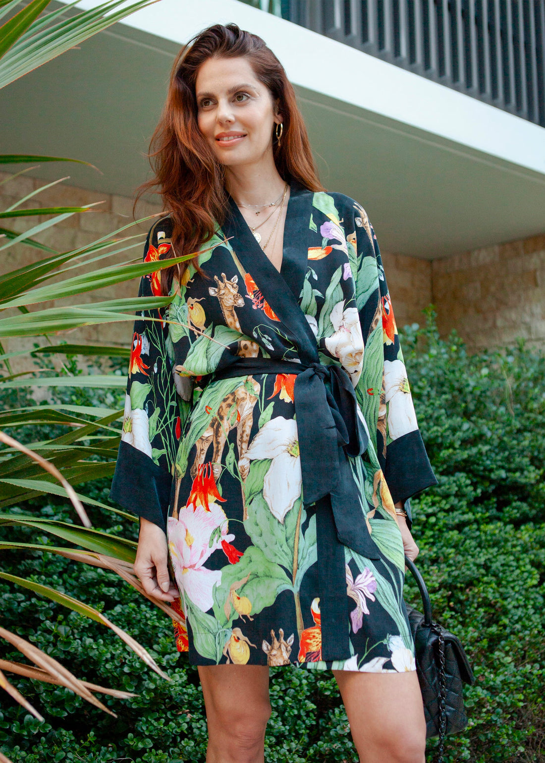 Mini Kimono Robe - sustainable vegan silk for the modern you – niLuu